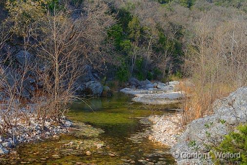 GORDON WOLFORD PHOTOGRAPHY/Texas/Hill Country/Sabinal River_44684